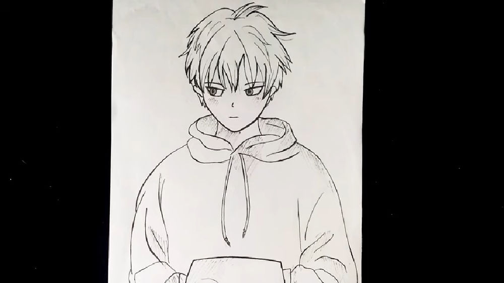 25 Easy Hoodie Drawing Ideas - How to Draw a Hoodie