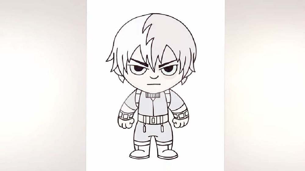 25 Easy Todoroki Drawing Ideas - How to Draw Todoroki