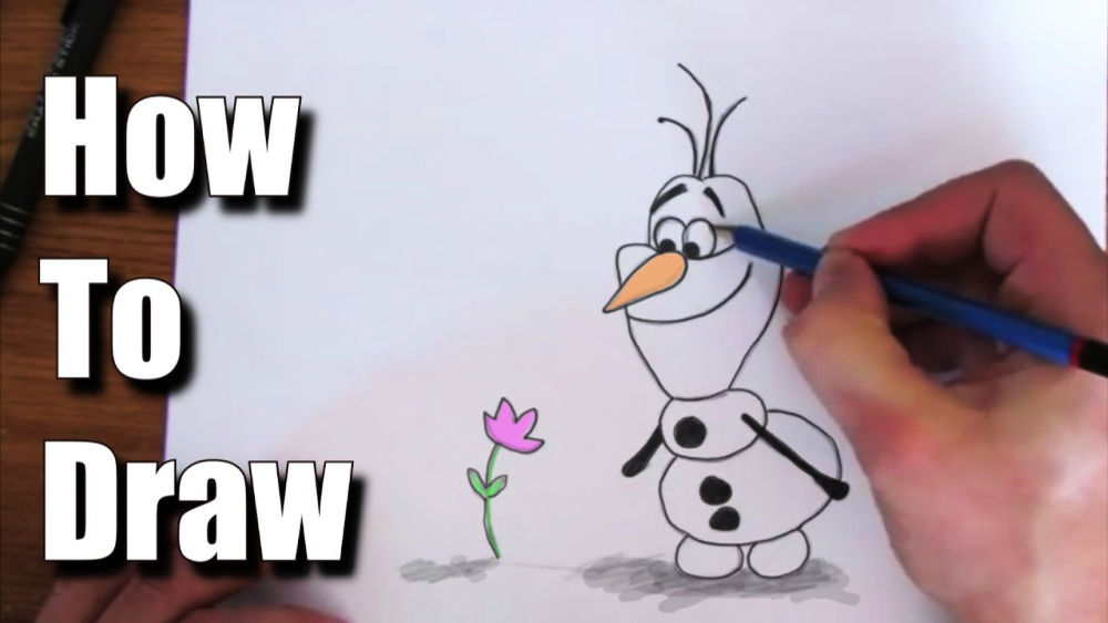 25 Easy Olaf Drawing Ideas - How to Draw Olaf