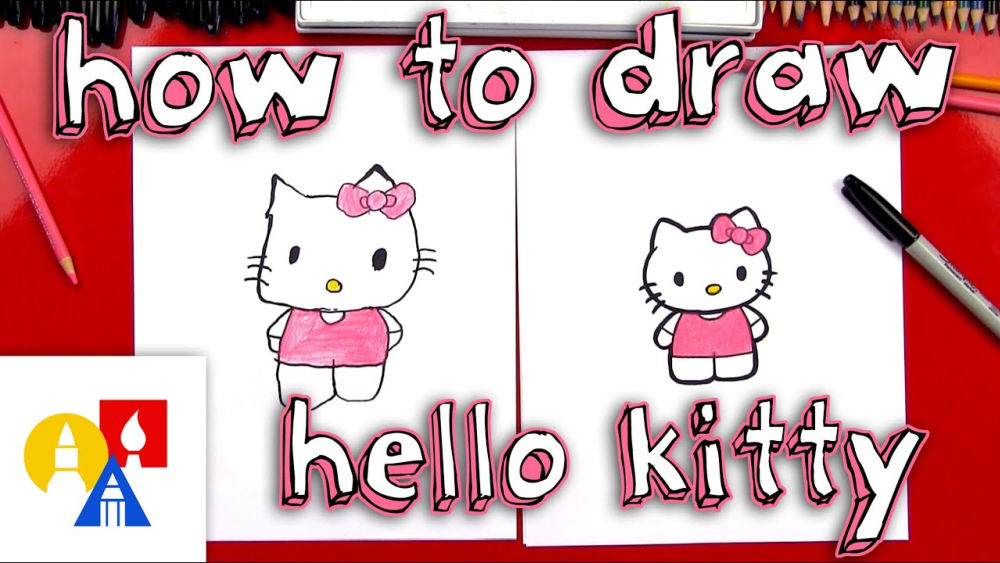 25 Easy Hello Kitty Drawing Ideas - Draw Hello Kitty