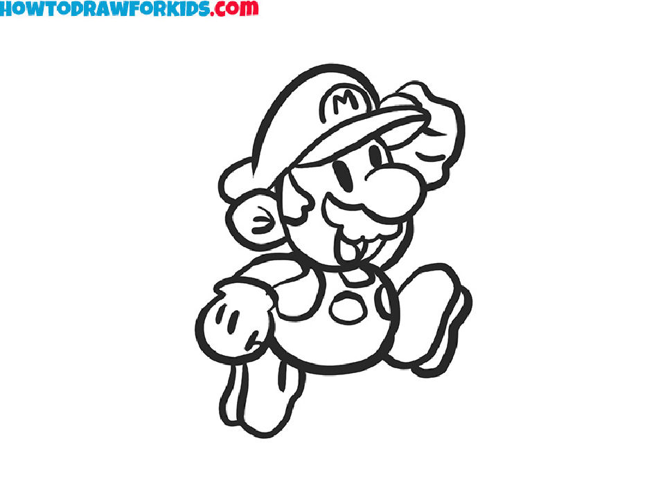25 Easy Mario Drawing Ideas - How to Draw Mario
