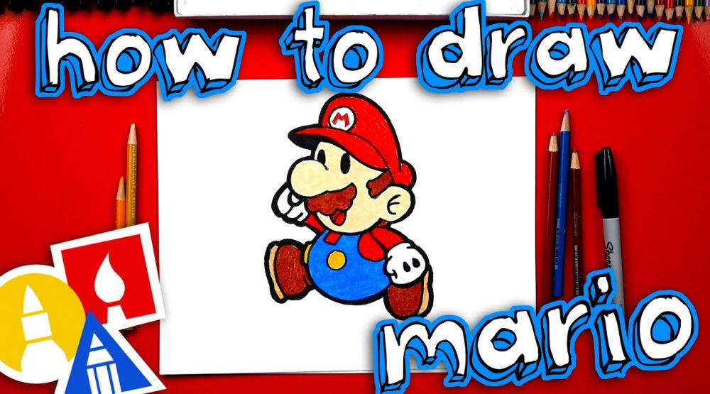 25 Easy Mario Drawing Ideas - How to Draw Mario