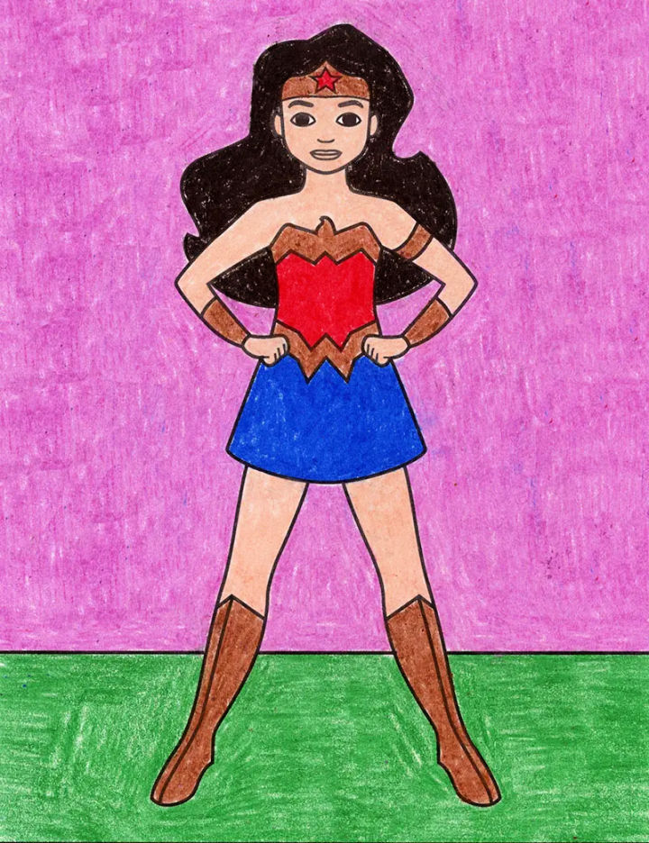 20 Easy Woman Drawing Ideas - How to Draw a Woman