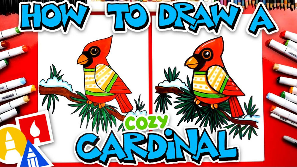 20 Easy Cardinal Drawing Ideas - Draw a Cardinal