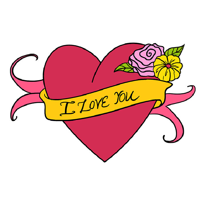 25 Easy Love Drawing Ideas - How to Draw the Love