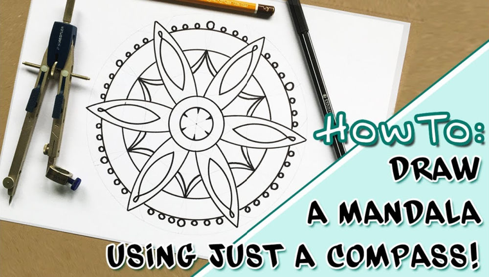 25 Easy Mandala Drawing Ideas - Draw a Mandala