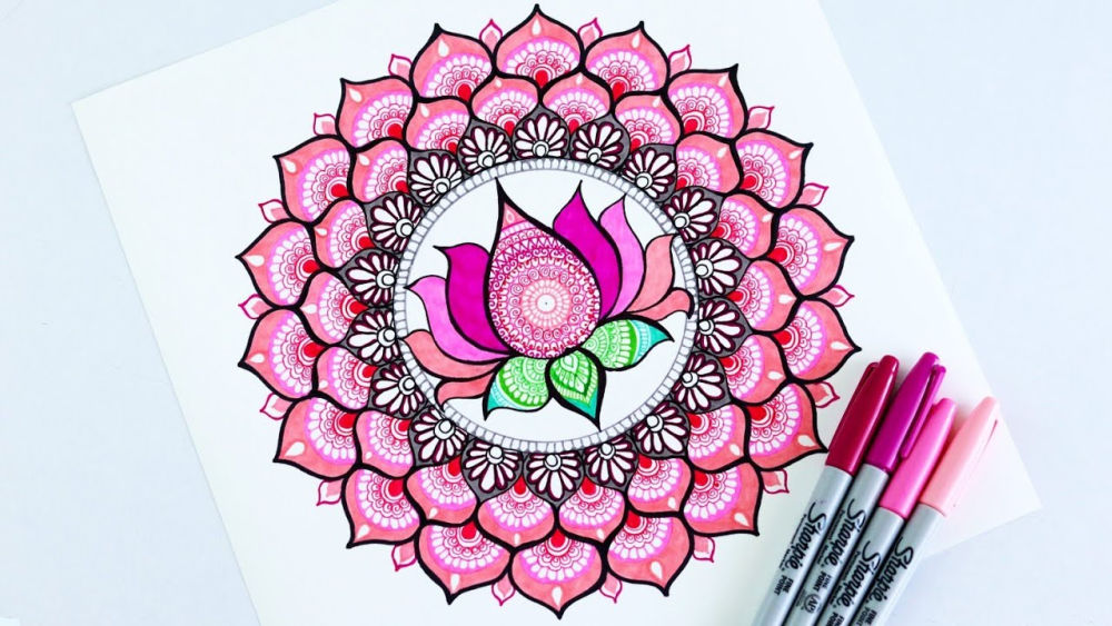 25 Easy Mandala Drawing Ideas - Draw a Mandala