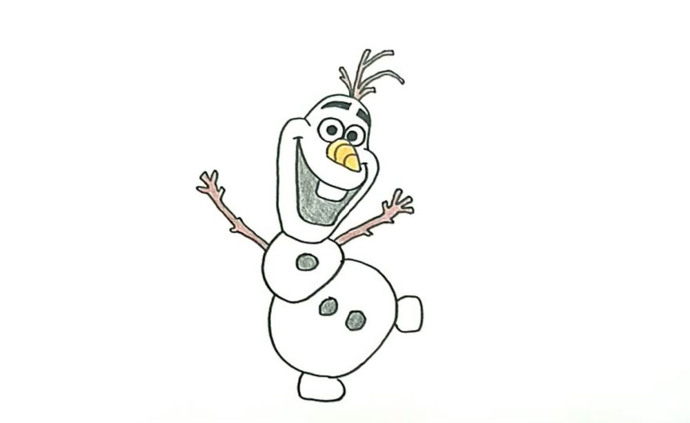 25 Easy Olaf Drawing Ideas - How to Draw Olaf