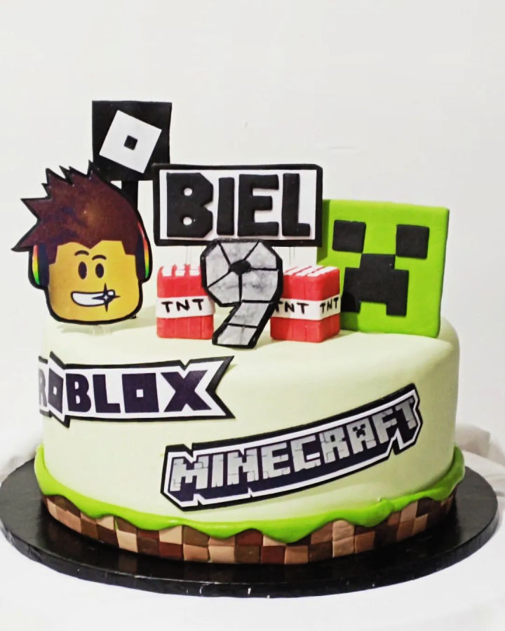 20 Creative Roblox Cake Ideas - Blitsy