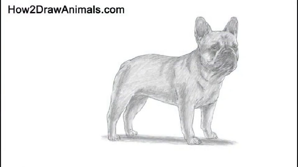 20 Easy French Bulldog Drawing Ideas - How to Draw