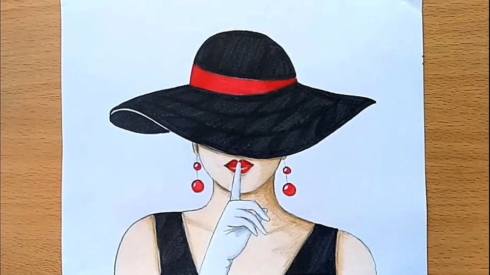 20 Easy Woman Drawing Ideas - How to Draw a Woman