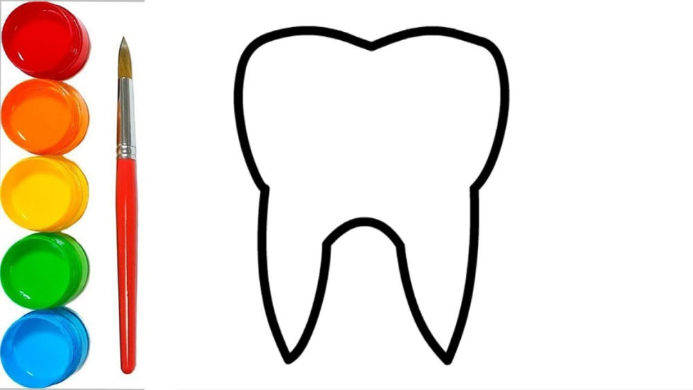 20 Easy Tooth Drawing Ideas - How to Draw a Tooth