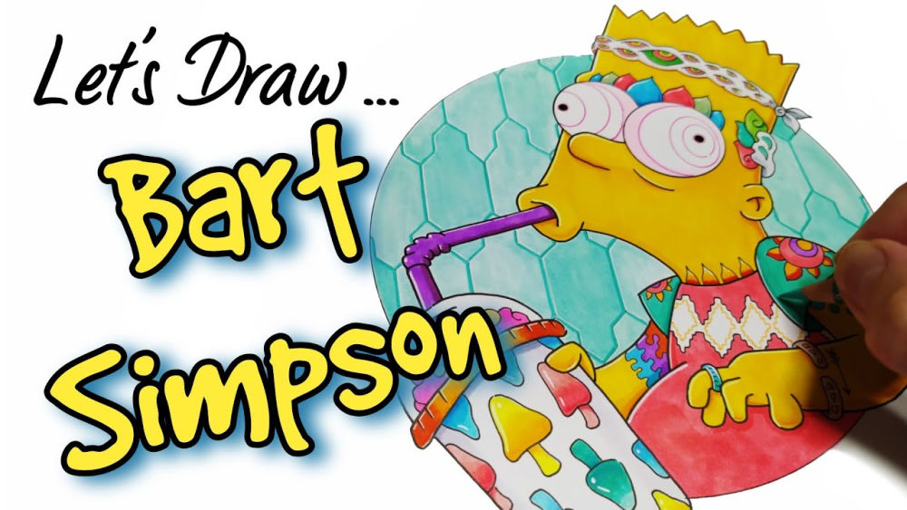 25 Easy Bart Simpson Drawing Ideas - How to Draw