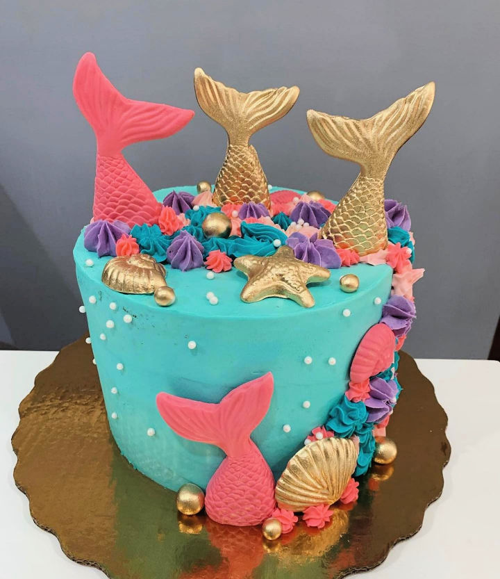 25 Unique Mermaid Cake Ideas - Blitsy