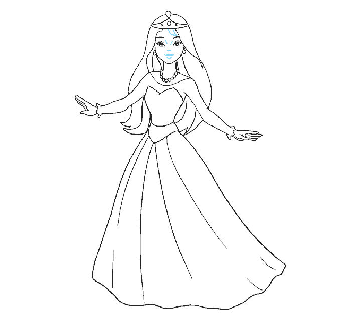 25 Easy Princess Drawing Ideas - How to Draw a Princess