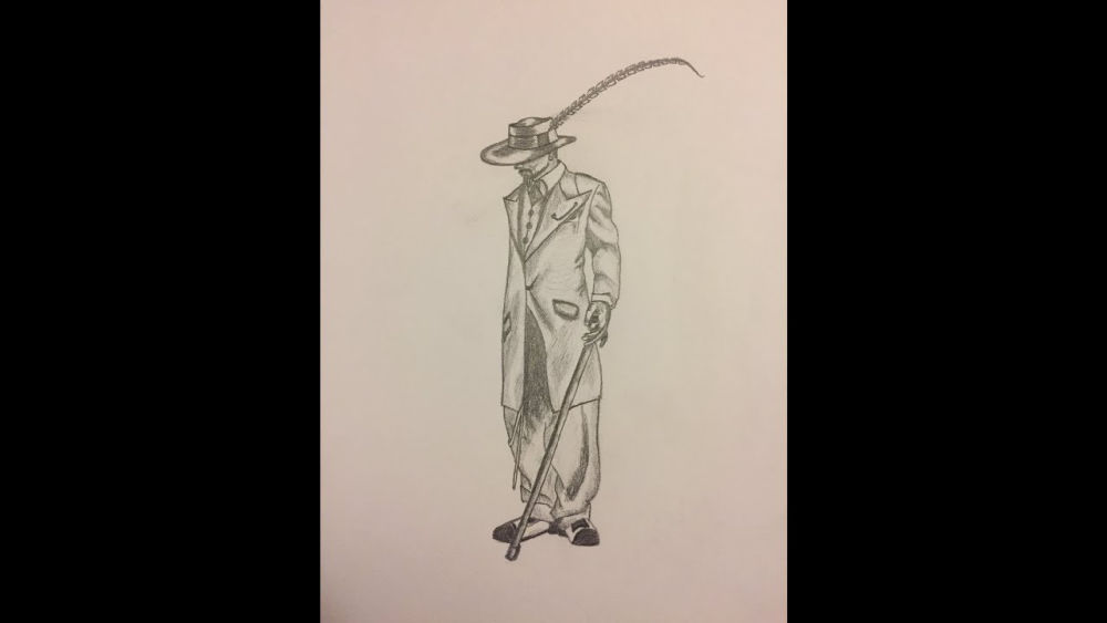 20 Easy Suit Drawing Ideas - How to Draw a Suit