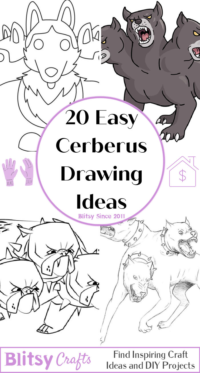 20 Easy Cerberus Drawing Ideas - How To Draw Cerberus