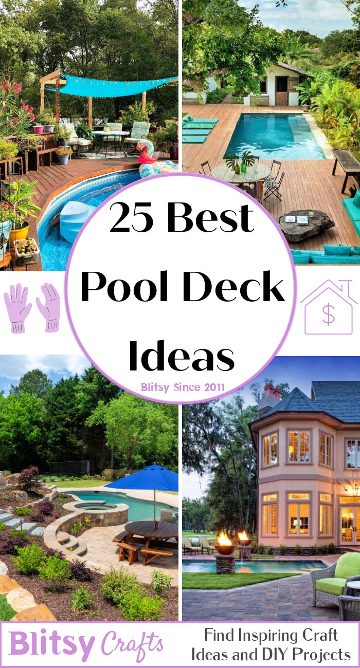 25 Inspiring Pool Deck Ideas - Blitsy