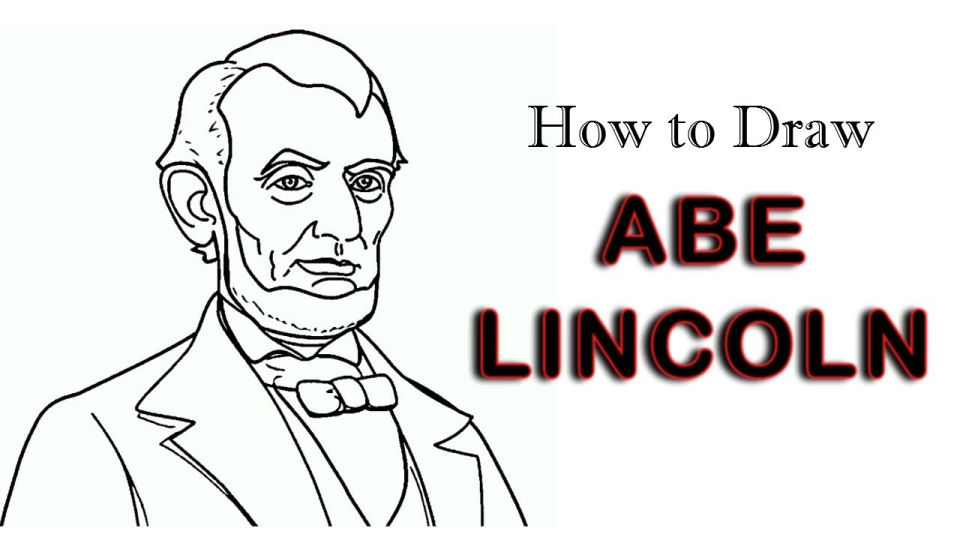 25 Easy Abraham Lincoln Drawing Ideas - How to Draw