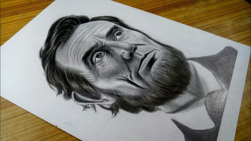 25 Easy Abraham Lincoln Drawing Ideas - How to Draw
