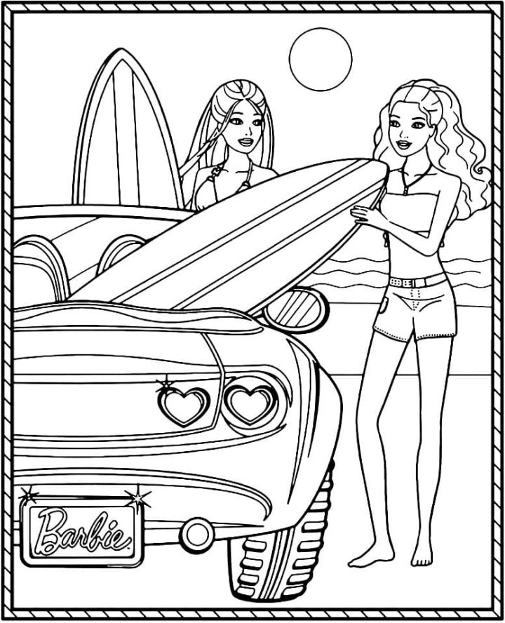 25 Free Summer Coloring Pages for Kids and Adults