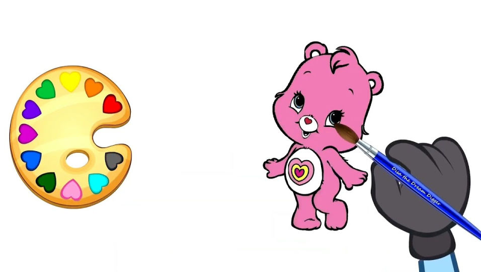 20 Easy Care Bear Drawing Ideas - Step By Step - Blitsy