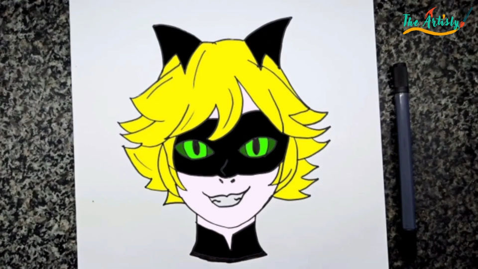 25 Easy Cat Noir Drawing Ideas - How to Draw Cat Noir
