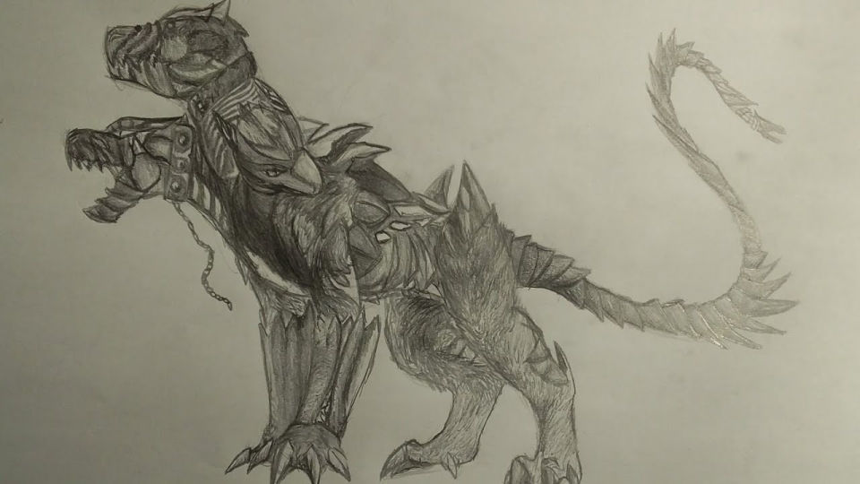 20 Easy Cerberus Drawing Ideas - How To Draw Cerberus