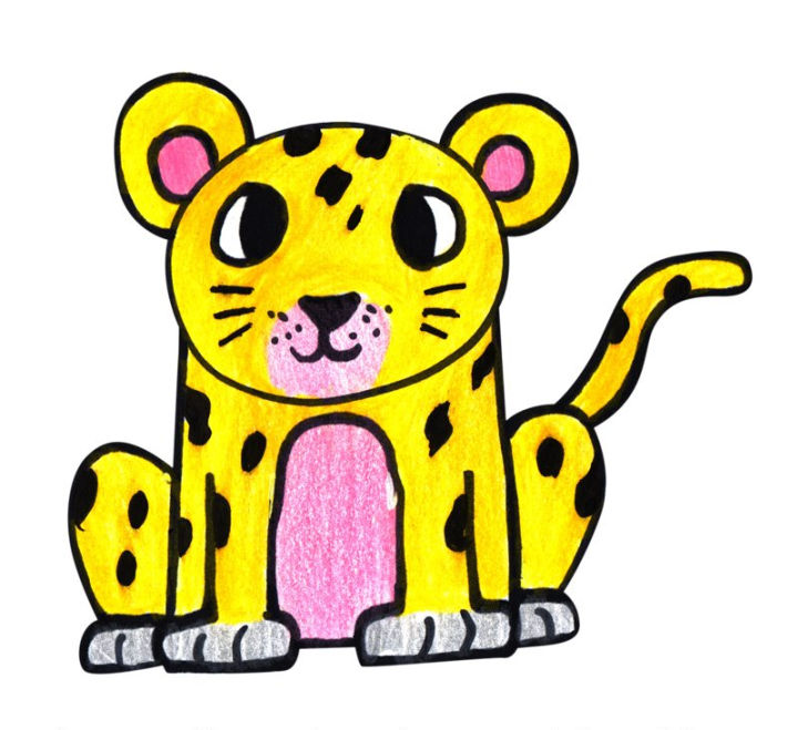 25 Easy Leopard Drawing Ideas - How to Draw