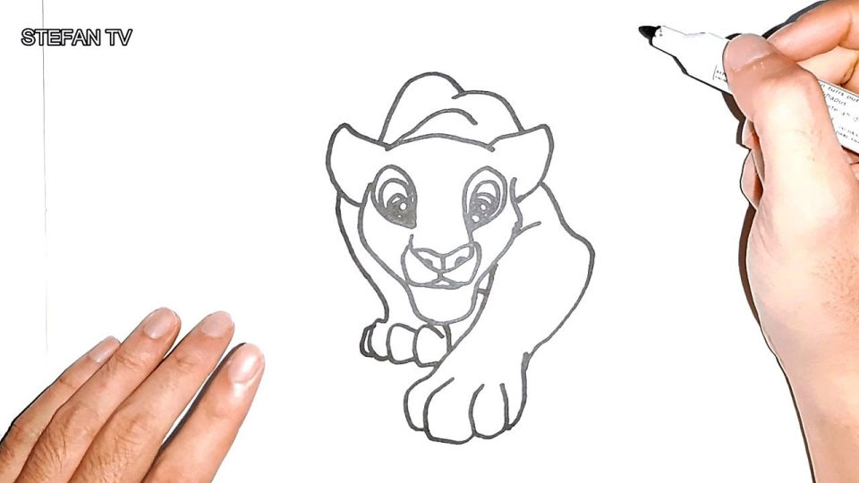 25 Easy Simba Drawing Ideas - How to Draw Simba