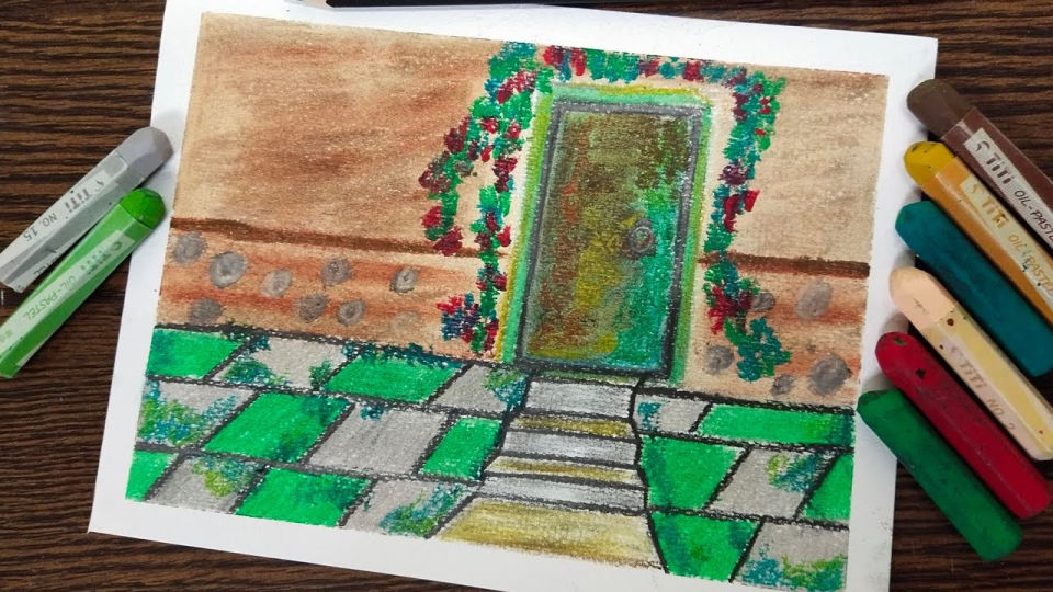 25 Easy Door Drawing Ideas - How to Draw a Door