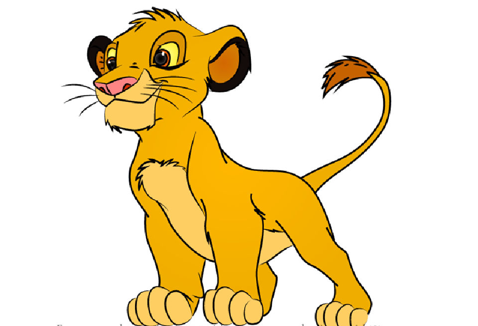 25 Easy Simba Drawing Ideas - How to Draw Simba