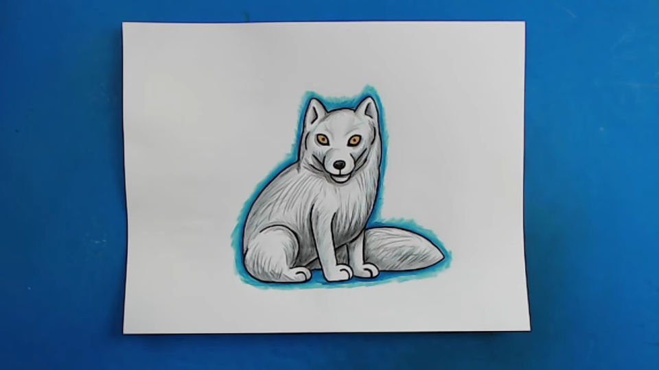 25 Easy Arctic Fox Drawing Ideas - How to Draw