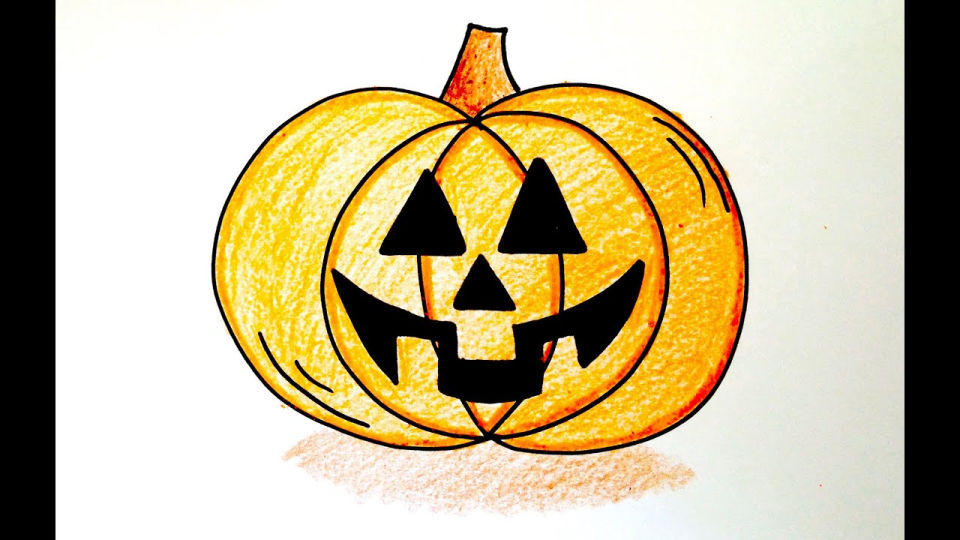 25 Easy Jack O Lantern Drawing Ideas - How to Draw