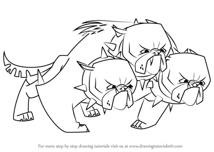 20 Easy Cerberus Drawing Ideas - How To Draw Cerberus