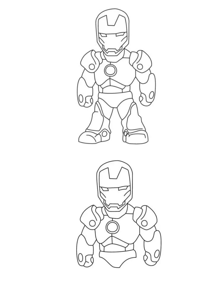 25 Easy Iron Man Drawing Ideas - How to Draw Iron Man