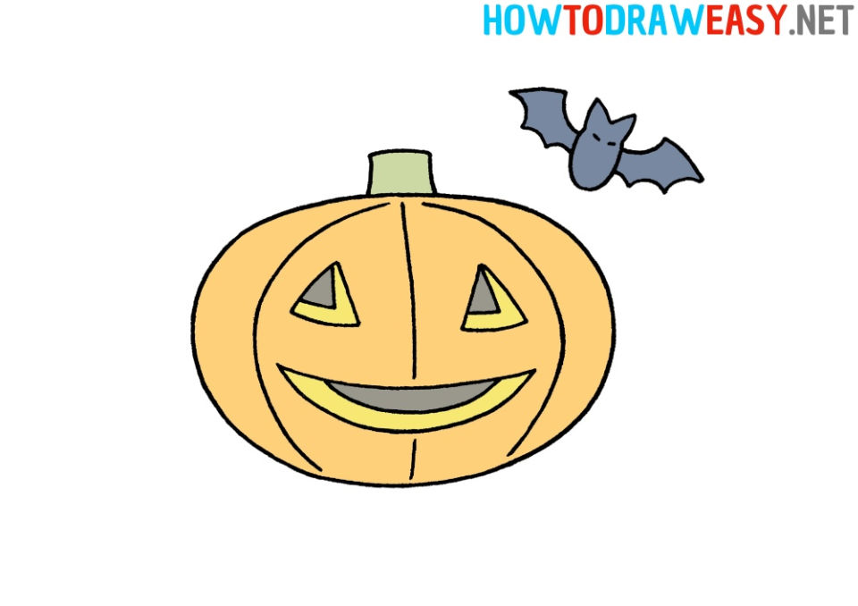 25 Easy Jack O Lantern Drawing Ideas - How to Draw
