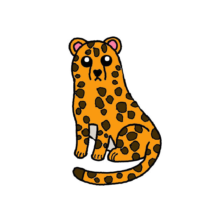25 Easy Leopard Drawing Ideas - How to Draw