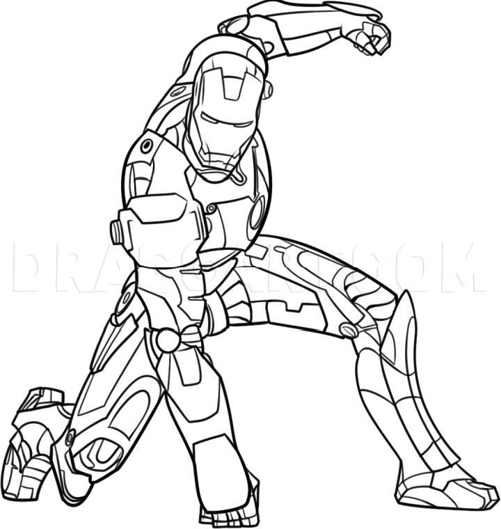 25 Easy Iron Man Drawing Ideas - How to Draw Iron Man