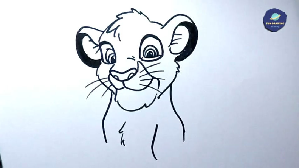 25 Easy Simba Drawing Ideas - How to Draw Simba