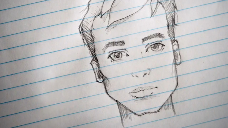 25 Easy Male Face Drawing Ideas - How to Draw