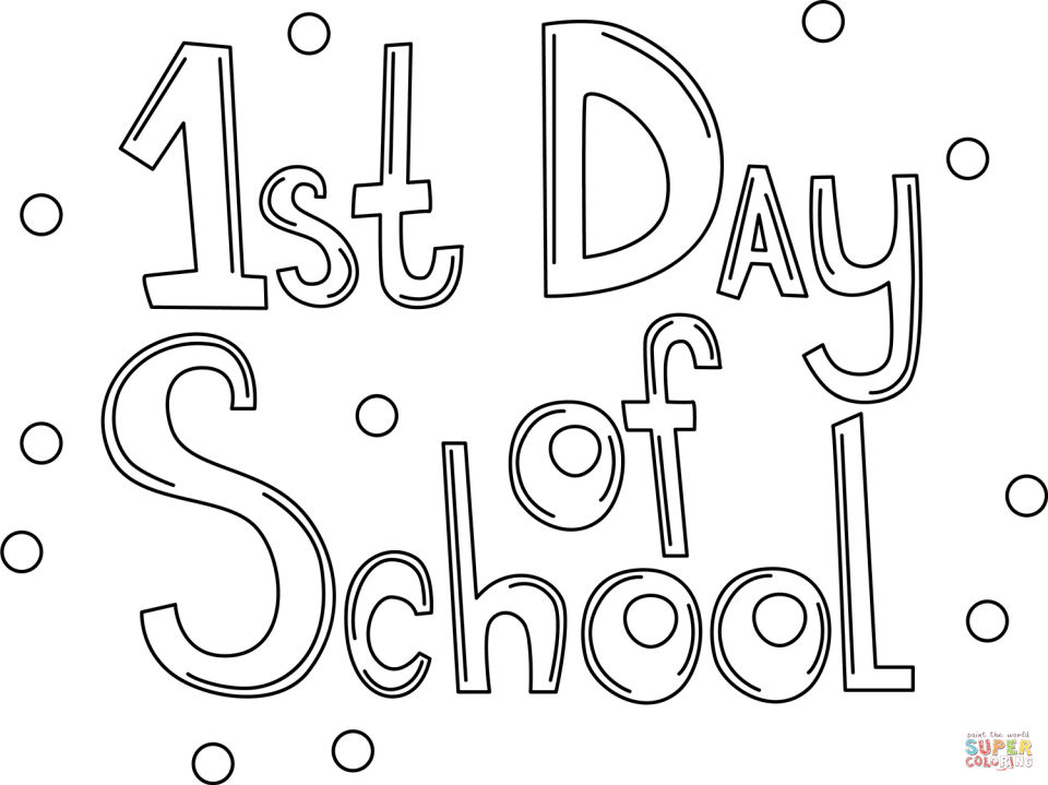 25 Free Back to School Coloring Pages for Kids and Adults