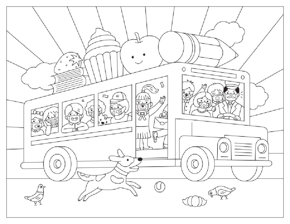 25 Free Back to School Coloring Pages for Kids and Adults
