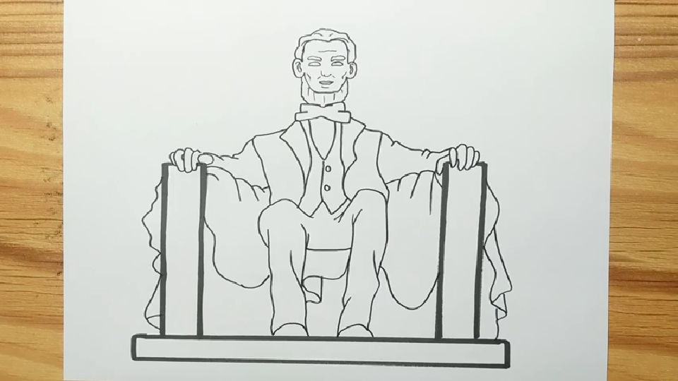 25 Easy Abraham Lincoln Drawing Ideas - How to Draw