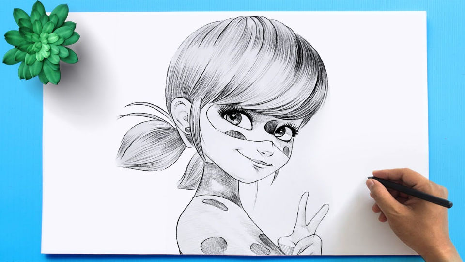 25 Easy Miraculous Ladybug Drawing Ideas - How to Draw