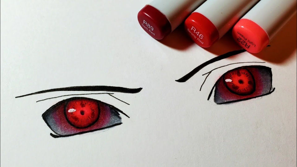 20 Easy Sharingan Drawing Ideas - How to Draw
