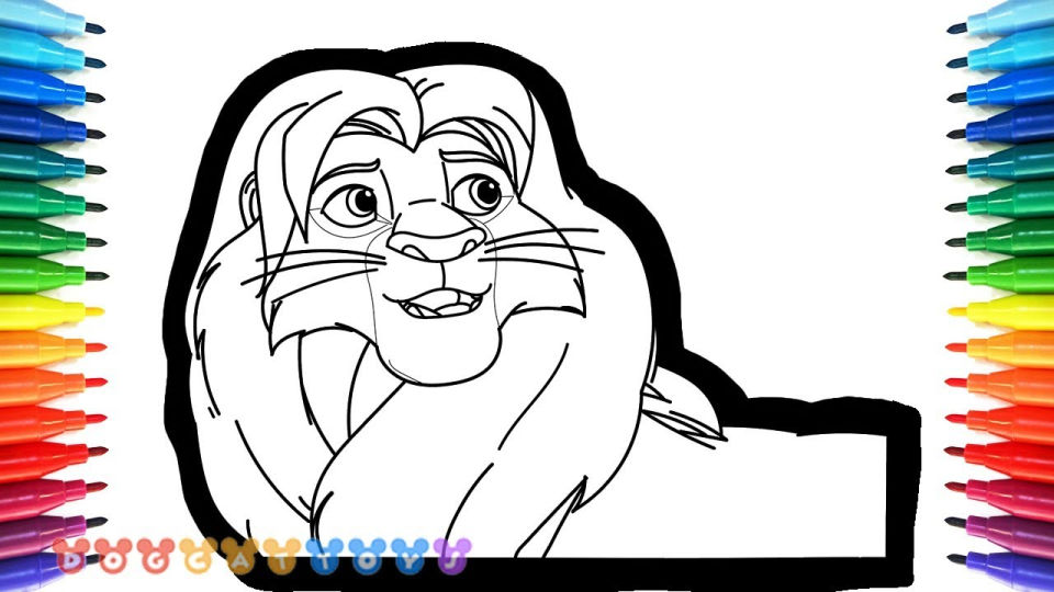 25 Easy Simba Drawing Ideas - How to Draw Simba