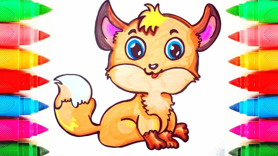 25 Easy Arctic Fox Drawing Ideas - How to Draw