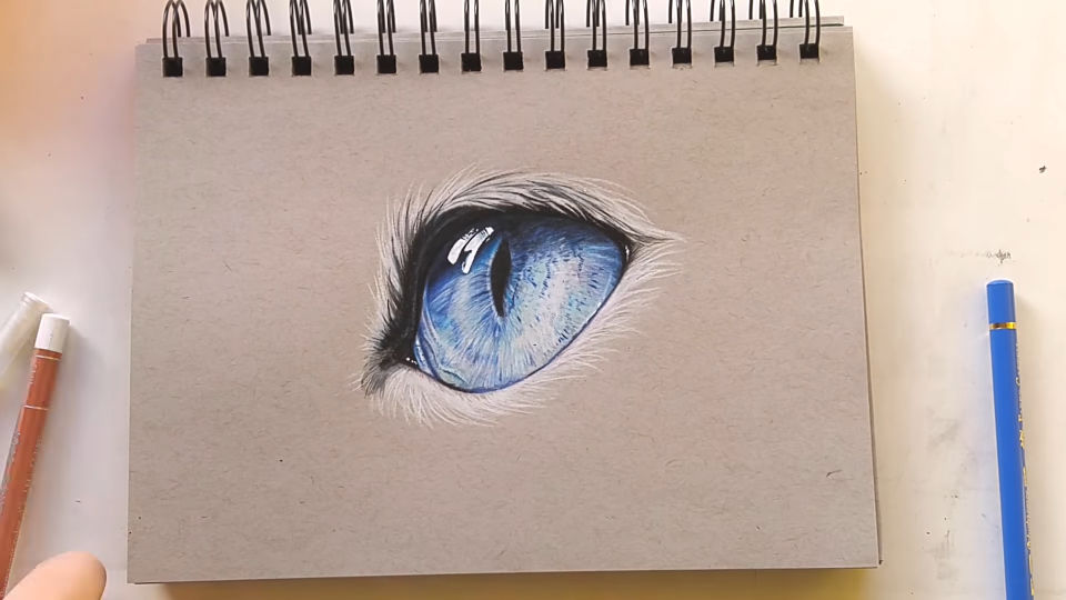 25 Easy Cat Eye Drawing Ideas - How to Draw a Cat Eye