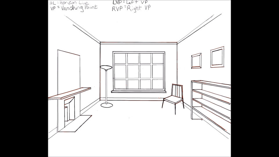 25 Easy Room Drawing Ideas - How to Draw a Room
